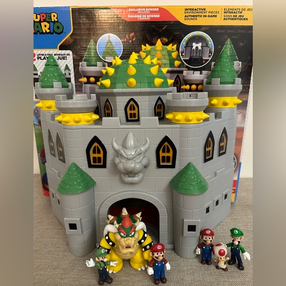Nintendo | Toys | Super Mario Bowsers Castle | Poshmark